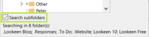 How To Search All Folders In Outlook - Lookeen
