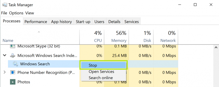 How To Disable Windows Search in Windows 7, 8 and 10 - Lookeen