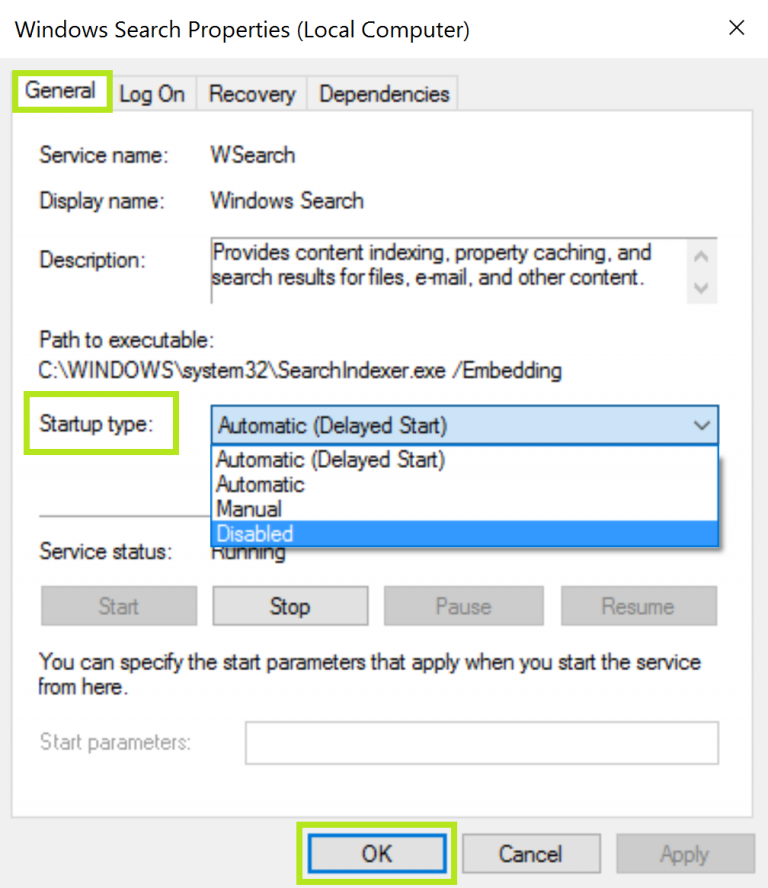 How To Disable Windows Search in Windows 7, 8 and 10 - Lookeen