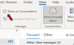 How to View All Messages as Conversation in Outlook - Lookeen